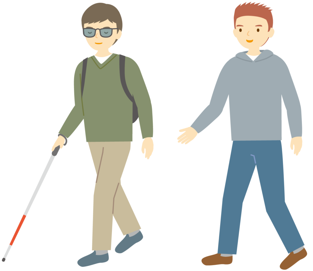 視覚障害の種類を知り、白杖を使って歩く人にもっと配慮を！ - ヤリキリ生活